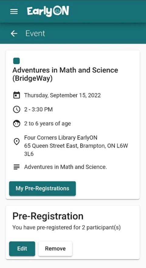Guide to accessing EarlyON programs - peelregion.ca